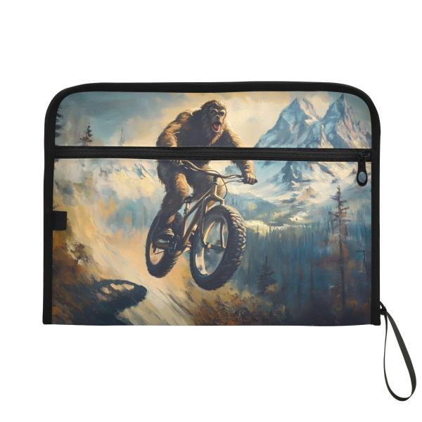 ・Premium Material: Made from water-repellent polyester and PP accordion lining, offering durability and lightweight conv...