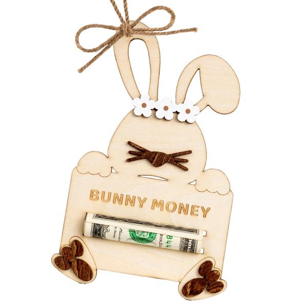 ・? Easter Bunny Money Holder: This bunny bucks money holder is a delightful way to gift cash or gift cards. Perfect for ...