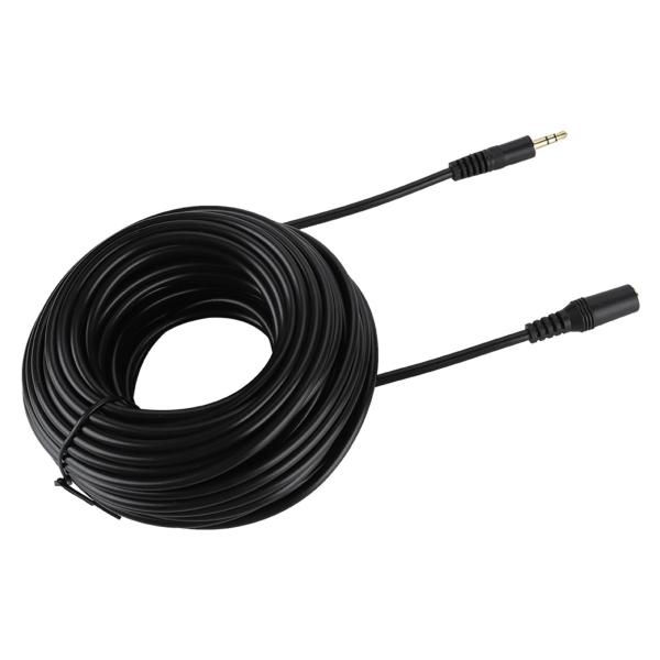 ・[Premium Materials]stereo jack 10 meter Oxygen- copper (ofc) imported terminal, 5m mic extension soft and flexible plas...