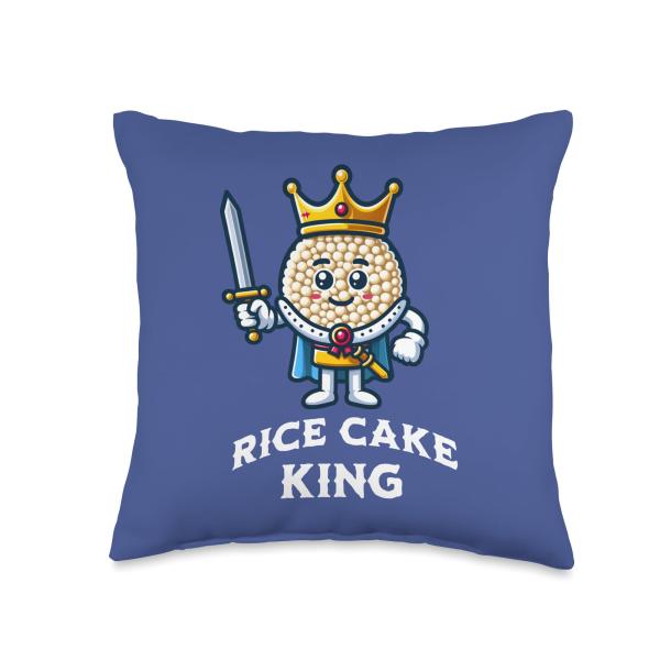 ・Perfect for anyone that really loves rice cakes! Features a Rice Cake King wearing a robe and crown. Great for anyone t...
