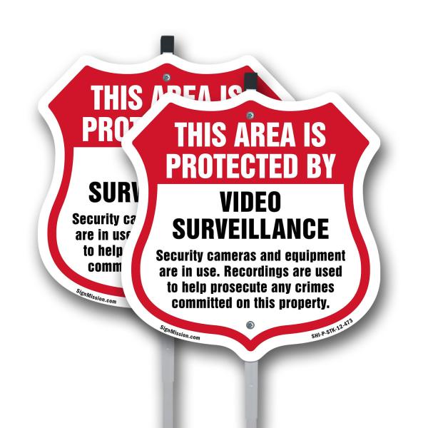 ・DURABLE ALL-WEATHER DESIGN: 2 Pack of 12" x 12" commercial-grade plastic signs. Made from UV-protected, industrial-stre...