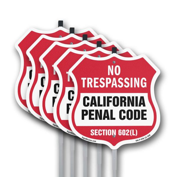 ・DURABLE ALL-WEATHER DESIGN: 5 Pack of 12" x 12" commercial-grade plastic signs. Made from UV-protected, industrial-stre...