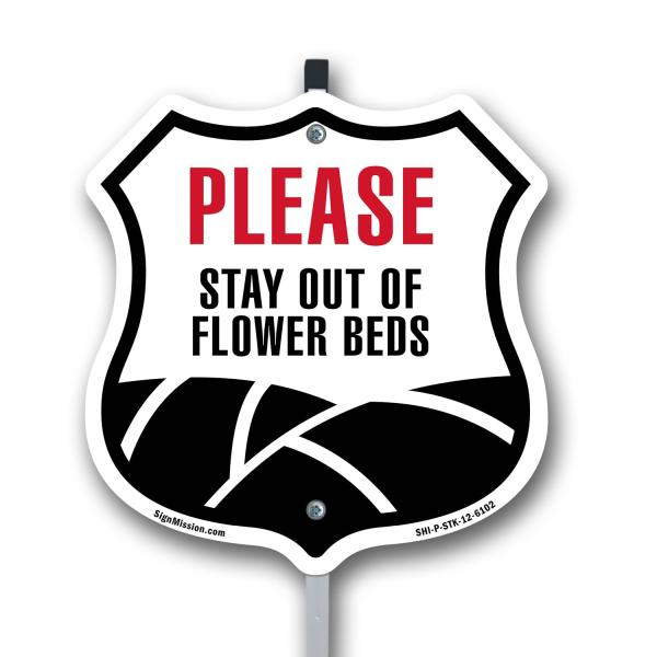 ・DURABLE ALL-WEATHER DESIGN: 12" x 12" commercial-grade plastic sign. Made from UV-protected, industrial-strength materi...