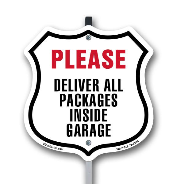 ・DURABLE ALL-WEATHER DESIGN: 12" x 12" commercial-grade plastic sign. Made from UV-protected, industrial-strength materi...