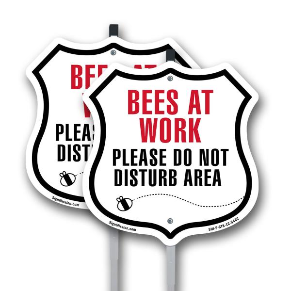 ・DURABLE ALL-WEATHER DESIGN: 2 Pack of 12" x 12" commercial-grade plastic signs. Made from UV-protected, industrial-stre...
