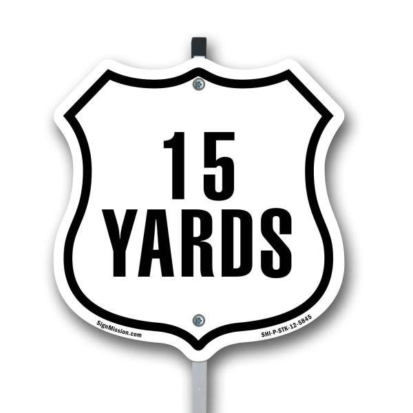 ・DURABLE ALL-WEATHER DESIGN: 12" x 12" commercial-grade plastic sign. Made from UV-protected, industrial-strength materi...