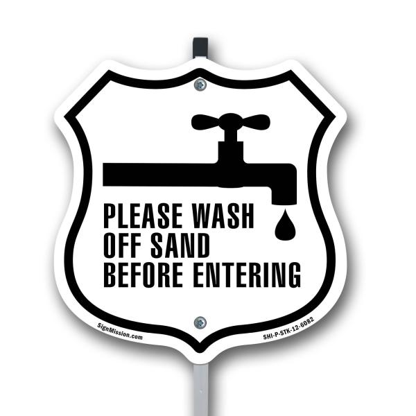 ・DURABLE ALL-WEATHER DESIGN: 12" x 12" commercial-grade aluminum sign. It's UV-protected, rust and corrosion-resistant, ...