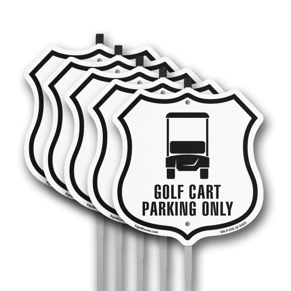 ・DURABLE ALL-WEATHER DESIGN: 5 Pack of 12" x 12" commercial-grade plastic signs. Made from UV-protected, industrial-stre...