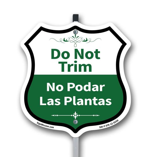 ・DURABLE ALL-WEATHER DESIGN: 12" x 12" commercial-grade plastic sign. Made from UV-protected, industrial-strength materi...