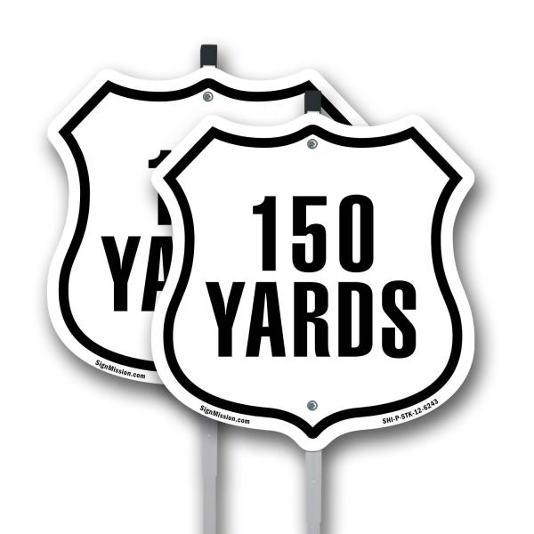 ・DURABLE ALL-WEATHER DESIGN: 2 Pack of 12" x 12" commercial-grade plastic signs. Made from UV-protected, industrial-stre...