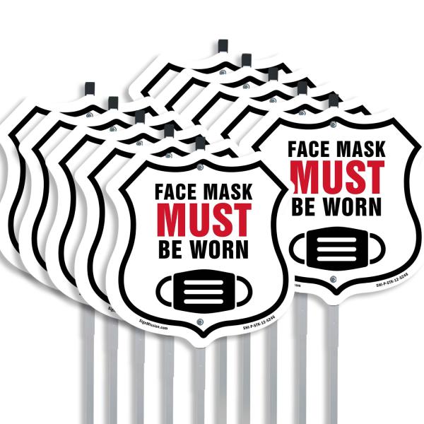 ・DURABLE ALL-WEATHER DESIGN: 10 Pack of 12" x 12" commercial-grade aluminum signs. their UV-protected, rust and corrosio...