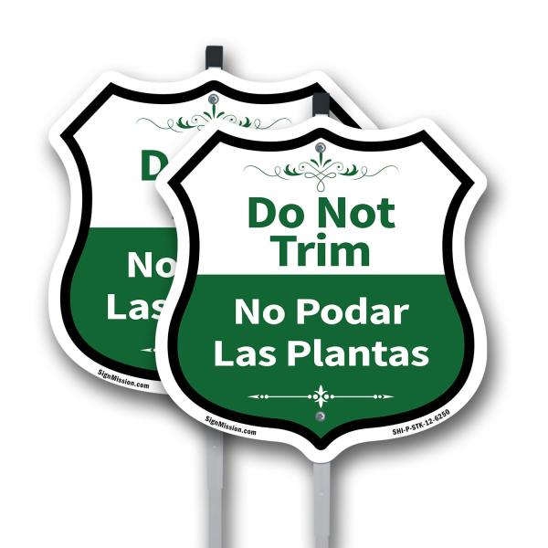・DURABLE ALL-WEATHER DESIGN: 2 Pack of 12" x 12" commercial-grade plastic signs. Made from UV-protected, industrial-stre...