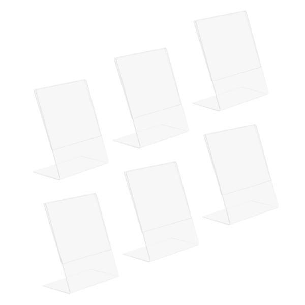 ・Poster stand-- and easy-to-clean acrylic material ensures long-lasting use and very convenient maintenance,menu display...