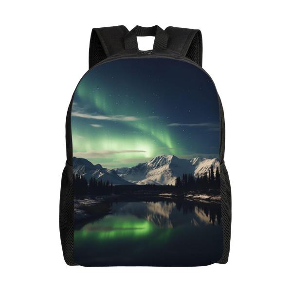 ・Stylish Full-Print Design: This Travel Laptop Backpack features a striking full-front print that adds a touch of person...