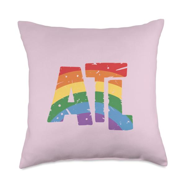 ・LGBTQ Pride Atlanta design. Embrace the vibrant spirit of Atlanta's LGBTQ+ community with this bold and colorful ATL de...