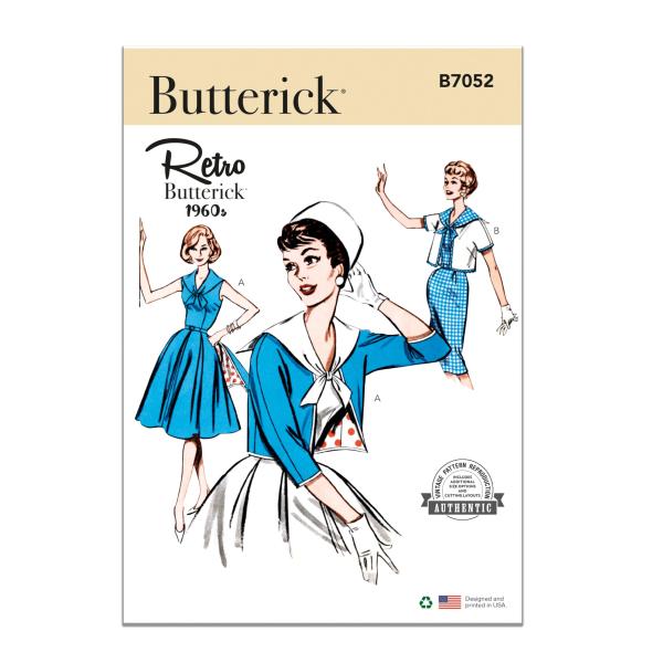 ・Butterick sewing pattern kits come with sewing templates, fabric recommendations, pattern pieces, and step-by-step illu...
