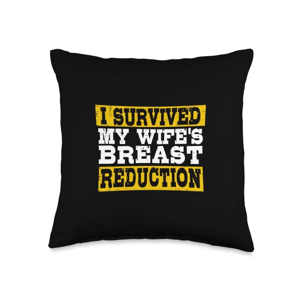 ・Funny gift for husbands of women who had breast reduction surgeryideal for mammoplasty recovery support, cosmetic surge...