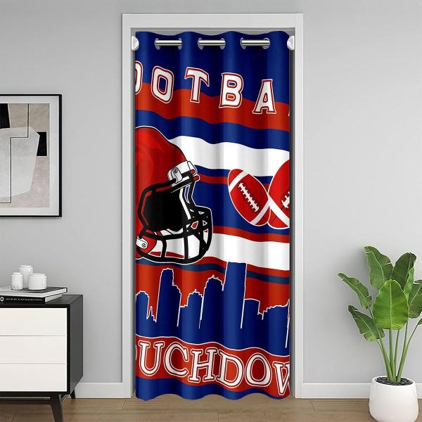 ・Size: 42"x84". Package Includes 1pcs Door Curtain Only. Curtain Rod is NOT included・Grommet Top: Each curtain panel has...