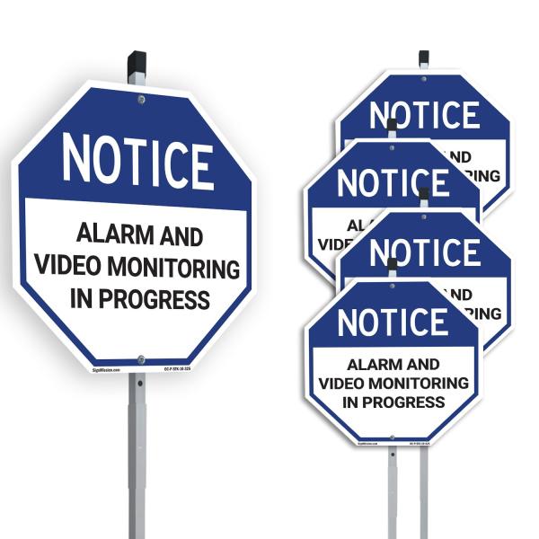 ・DURABLE ALL-WEATHER DESIGN: 5 Pack of 10" x 10" commercial-grade aluminum signs. their UV-protected, rust and corrosion...