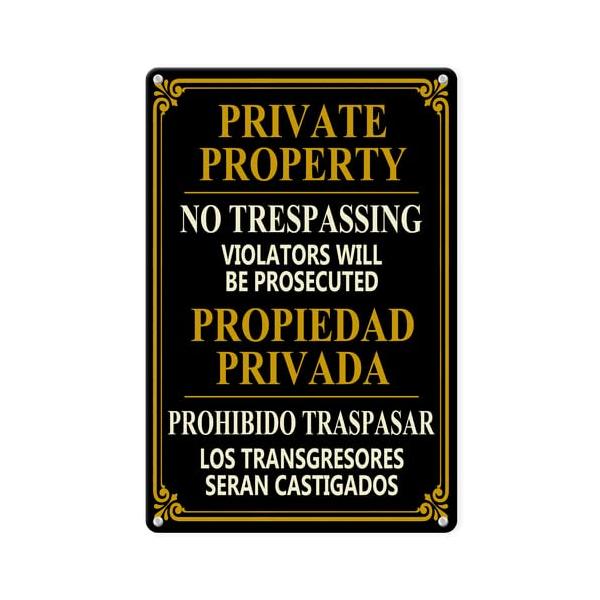 ・Size:5in×8in(14cm×20cm).・DURABLE ALUMINUM: Unlike steel/Tin signs, our aluminum signs do not rust. Signs easily last up...