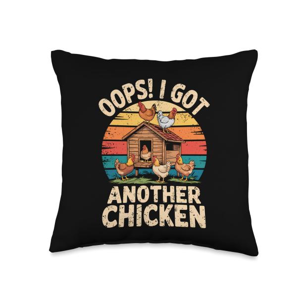 ・Perfect for backyard chicken fans and poultry-obsessed folks, this design features a colorful retro-style coop overflow...
