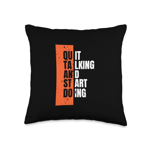 ・Stop talking and start doing! Stay motivated with this inspiring design featuring a powerful success quote. Perfect for...