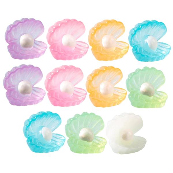・Resin shell:made of resin material, they are strong and durable, not easy to break or deform,mini shell ornament・Mini r...