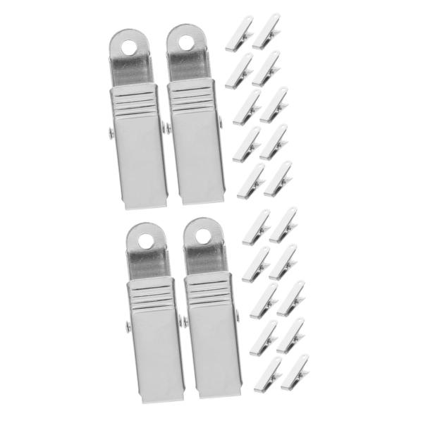 ・Alligator clips for crafts--mini metal alligator clips, can meet your daily use and replacement,spring clamps・Spring to...