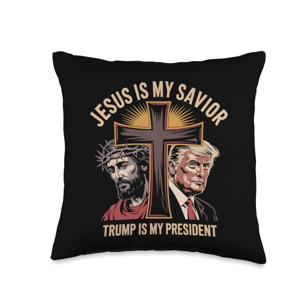 ・Bold and faith-filled, this Jesus is my Savior Trump is my President shirt is the perfect blend of Christian conservati...