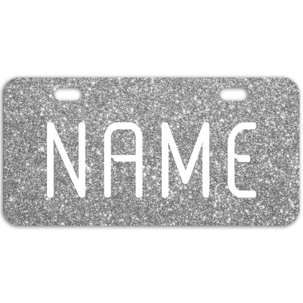 ・Custom 6x3" Mini Name Plate - A safe, sparkly way to personalize kids' bikes and ride-ons! The durable plate features b...