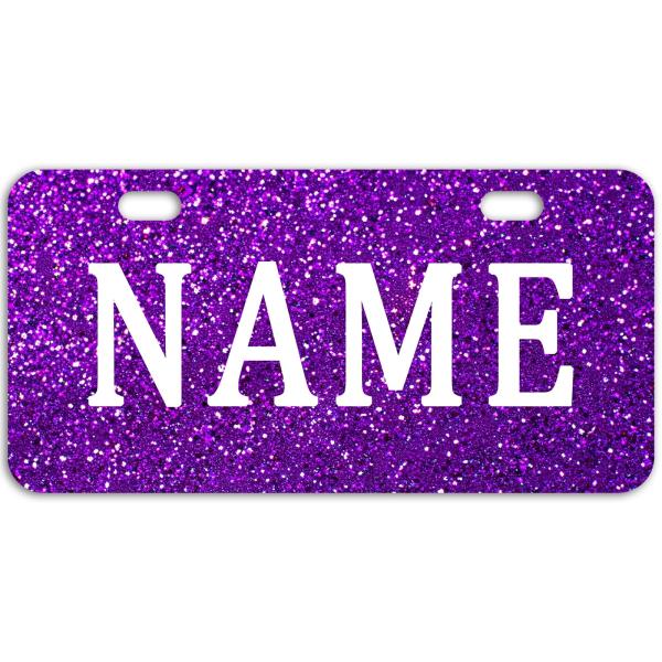 ・Custom 6x3" Mini Name Plate - A safe, sparkly way to personalize kids' bikes and ride-ons! The durable plate features b...