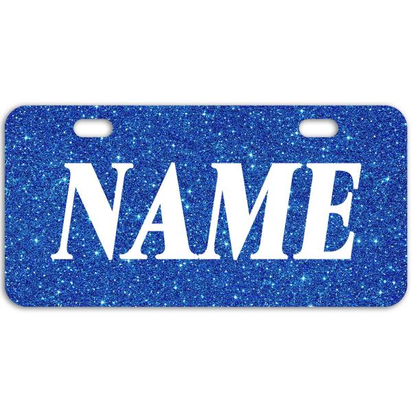 ・Custom 6x3" Mini Name Plate - A safe, sparkly way to personalize kids' bikes and ride-ons! The durable plate features b...