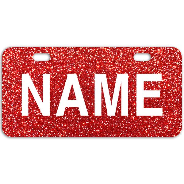 ・Custom 6x3" Mini Name Plate - A safe, sparkly way to personalize kids' bikes and ride-ons! The durable plate features b...