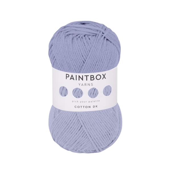 ・COTTON DOUBLE KNIT YARN: Contains one 50g / 1.76oz ball of Paintbox Yarns 100% Cotton DK (double knit) yarn in a Pale L...
