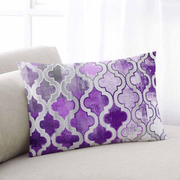 ・Quantity ＆ Material: 1 removable decorative boho morocco throw pillow cover 12" x 20" (Note: Pillowcase Only, Insert No...