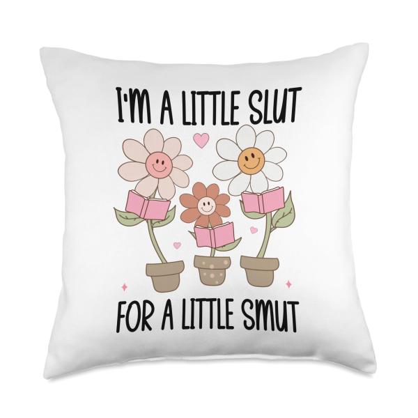 ・Im a little slut for a litte smutt book lovers gifts for women.Smutty dark romance book lover gifts.Bookish smut gifts ...