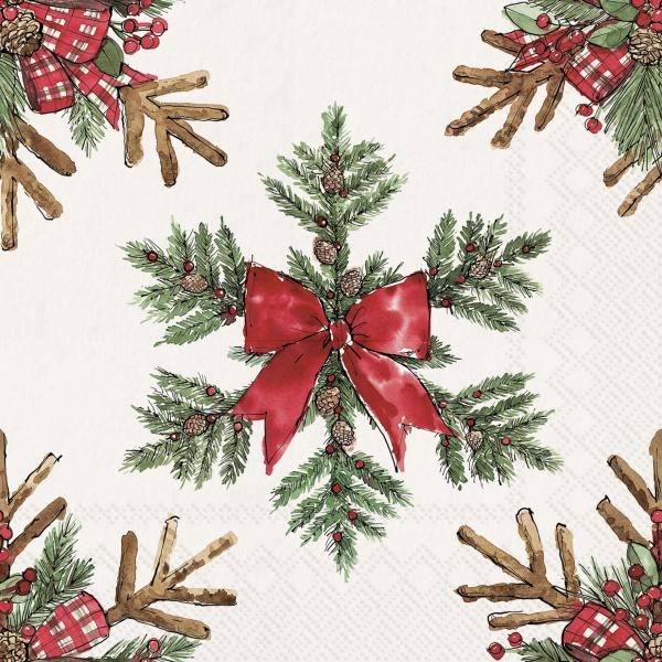 ・3-PLY PAPER NAPKINS Package of 20 premium quality paper napkins・FOR COCKTAIL PARTIES AND BEVERAGES Napkins measure 5 x ...