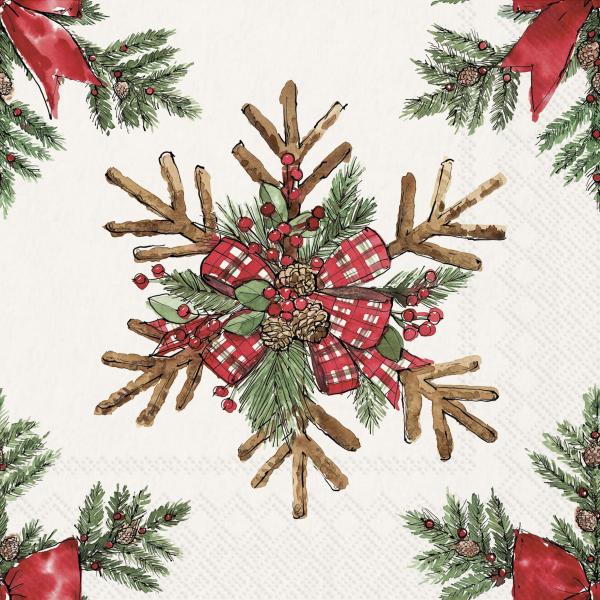 ・3-PLY PAPER NAPKINS Package of 20 premium quality paper napkins・FOR LUNCHEONS AND PARTIES Napkins measure 6.5 x 6.5 inc...