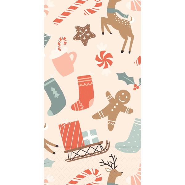 ・3-PLY PAPER NAPKINS Package of 16 premium quality paper napkins・FOR DINNER PARTIES AND BUFFET TABLES Napkins measure 8....