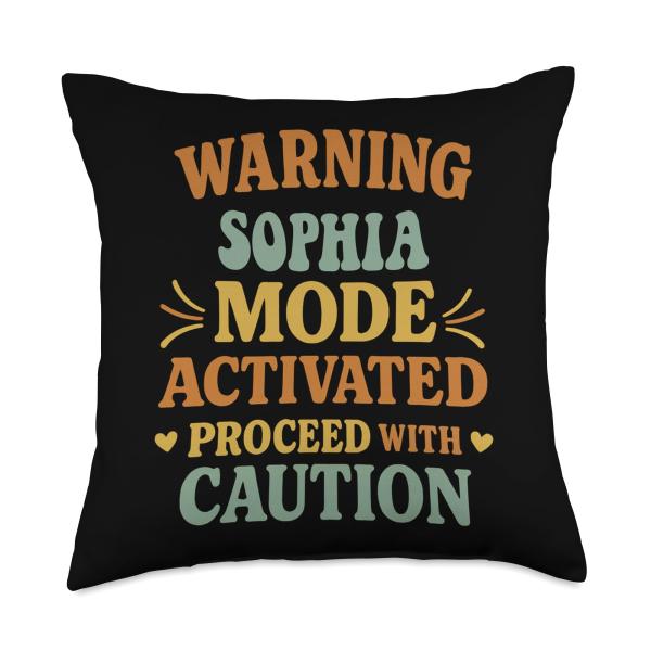 ・Fun Popular Trendy SOPHIA custom SOPHIA personalized Xmas gift. Meme funny gift for women ＆ kids. Gift for Mom, Girlfri...