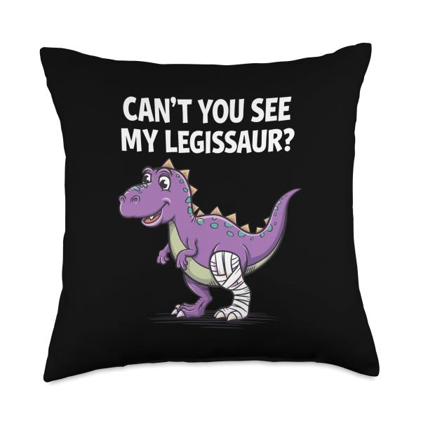 ・Can't you see my legissaur? care package for men, women, boys, girls, teens, youth who are recovering from injury. Funn...