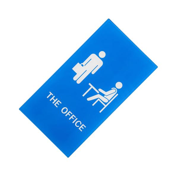 ・Office sign acrylic sign--there is no need to use power tools or drill holes in your door, very convenient,office warni...