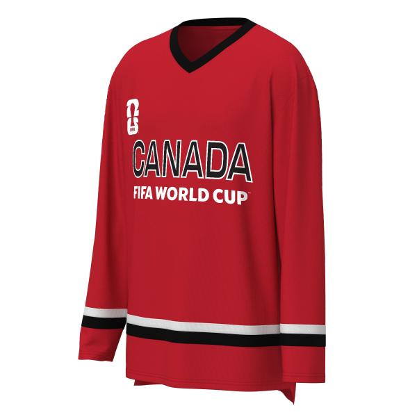 ・OFFICIALLY LICENSED FIFA 2026 JERSEY - Show off your country pride with this FIFA World Cup 2026 long sleeve hockey-sty...