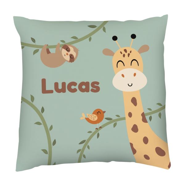 ・??? ?????? ?????????: Let their imagination run wild with a personalized, premium safari themed double-sided pillow cov...