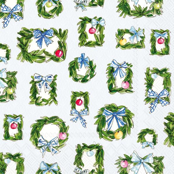 ・3-PLY PAPER NAPKINS Package of 20 premium quality paper napkins featuring design by artist Rosanne Beck・FOR LUNCHEONS A...