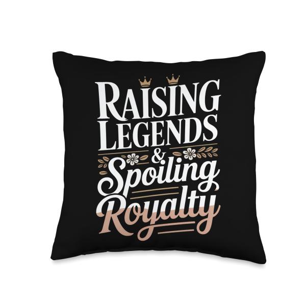 ・Perfect for parents who take pride in raising future legends while enjoying the spoiling moments. Text: 'Raising Legend...