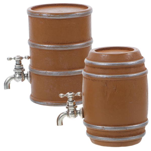 ・Enhance photography: for use as a photography prop, this miniature wine barrel adds an artistic flair to your wine them...