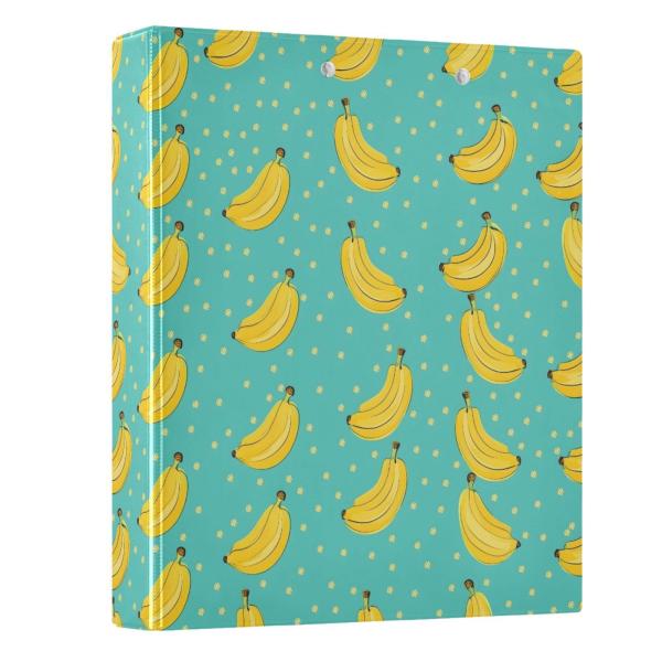 ・Perfect Size:Standard round ring binder measures 12.4 x 10.63 x 2.36 inches,large capacity,binders hold up to 200 sheet...