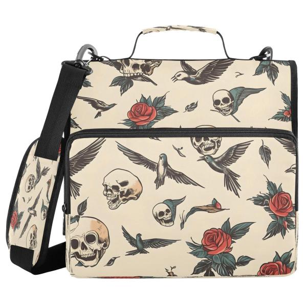 ・PERFECT SIZE - This Trapper Keeper measures 13.58 * 12.4in and a hidden expansion layer (3.54+1.18) in, which is suitab...