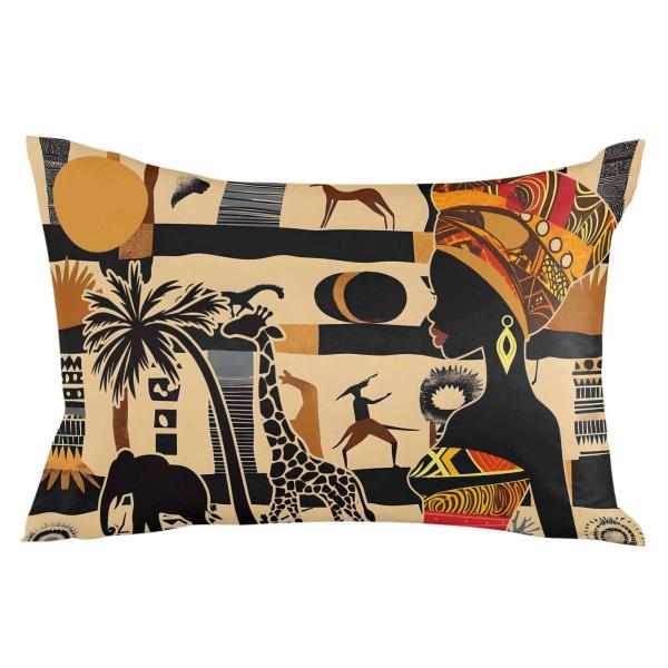 ・Quantity ＆ Material: 1 Removable Decorative Throw Pillow Cover 20" x 30" (Note: Pillowcase Only, Insert Not Included). ...